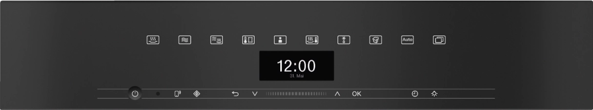 Miele DGM7440 Built In Steam Oven & Microwave in Obsidian Black ...