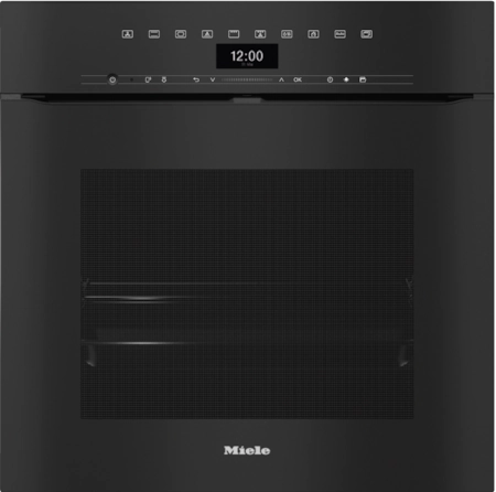 Miele H7464BPX Built In Single Oven in Obsidian Black - H7464BPX-OBBL