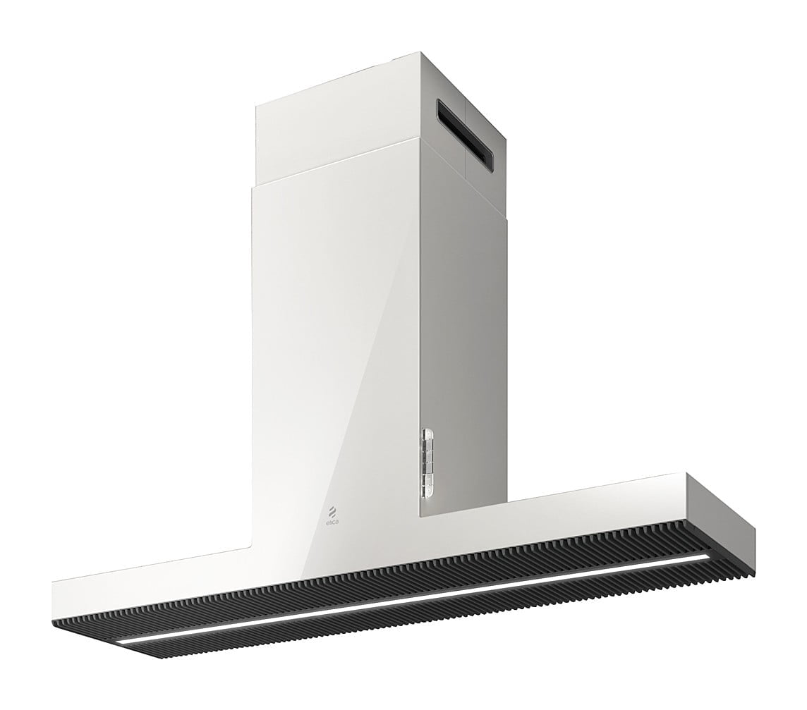 Elica Haiku 120cm Island Extractor Hood in White - HAIKU-ISL-120-WH