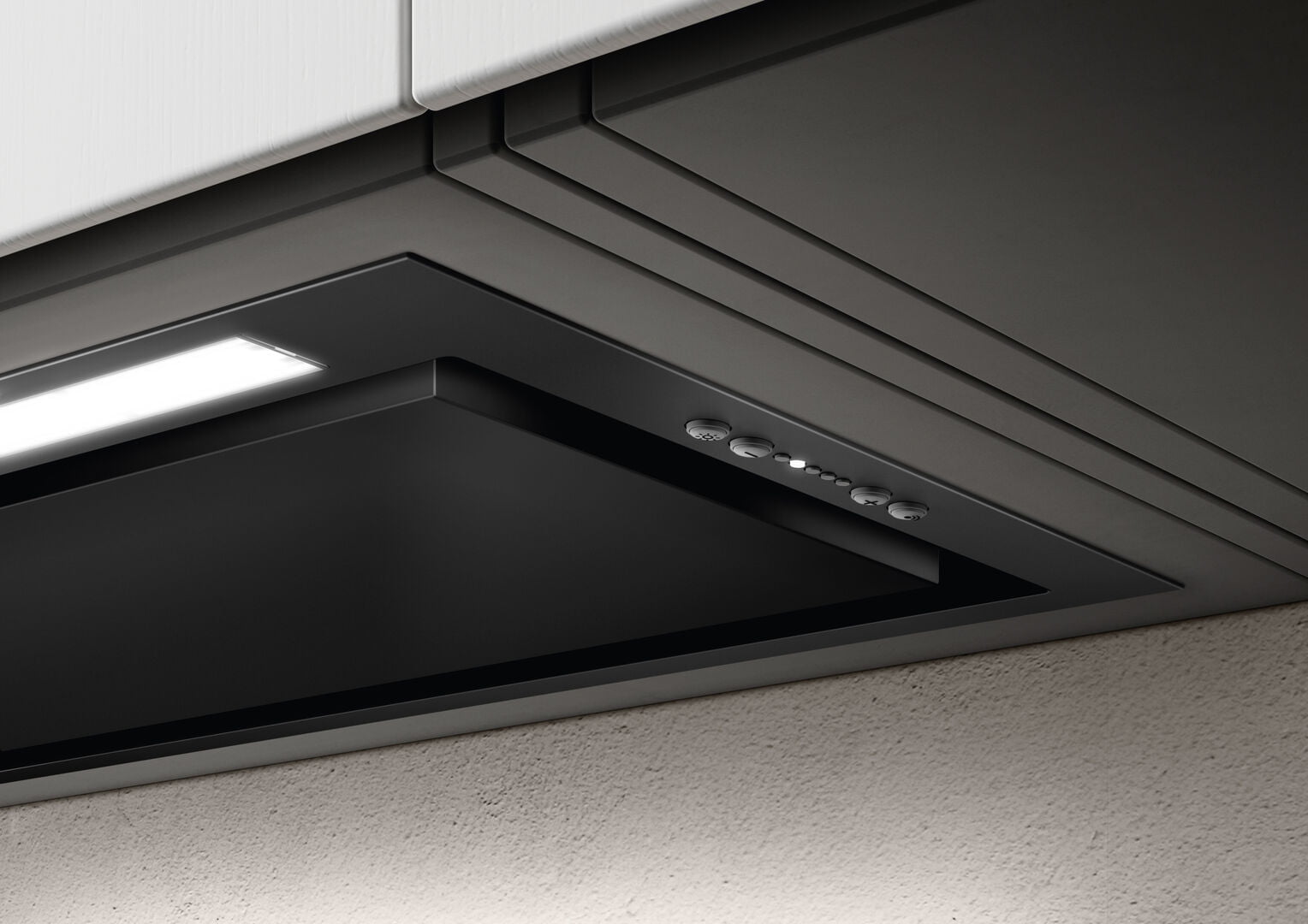 Elica Sleek 2.0 Advance 80cm Built In Extractor Hood in Black - SLK2 ...